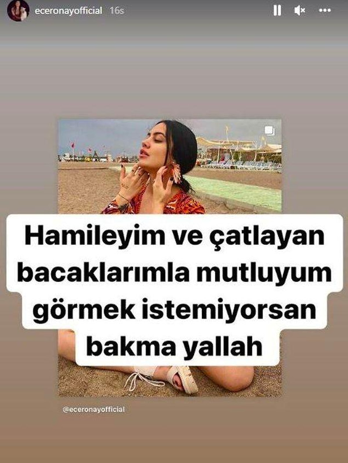 Ece Ronay'dan Takipçisine Çirkin Cevap! - Onedio