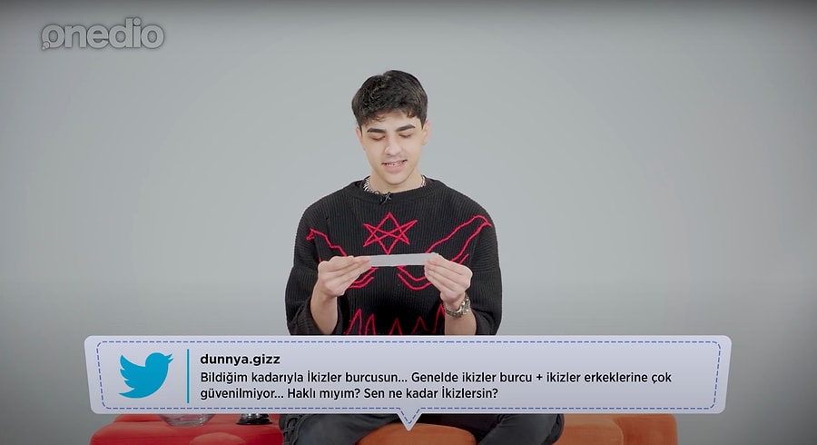 Özgür Deniz Cellat Sosyal Medya Soruları - Onedio