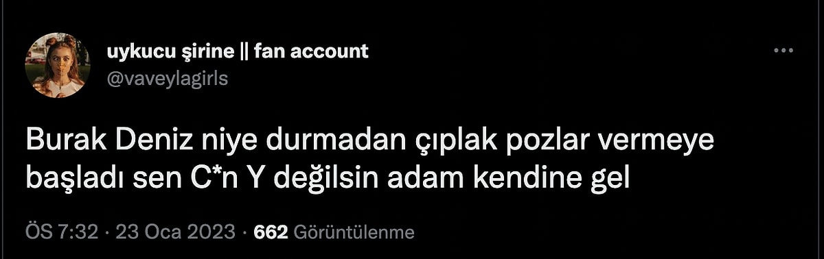 Şahmaran Dizisinin Yönetmeni Burak Deniz'in Beyaz Donlu Pozunu Paylaşıp ...