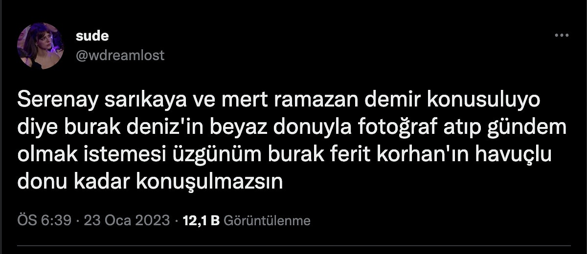 Şahmaran Dizisinin Yönetmeni Burak Deniz'in Beyaz Donlu Pozunu Paylaşıp ...