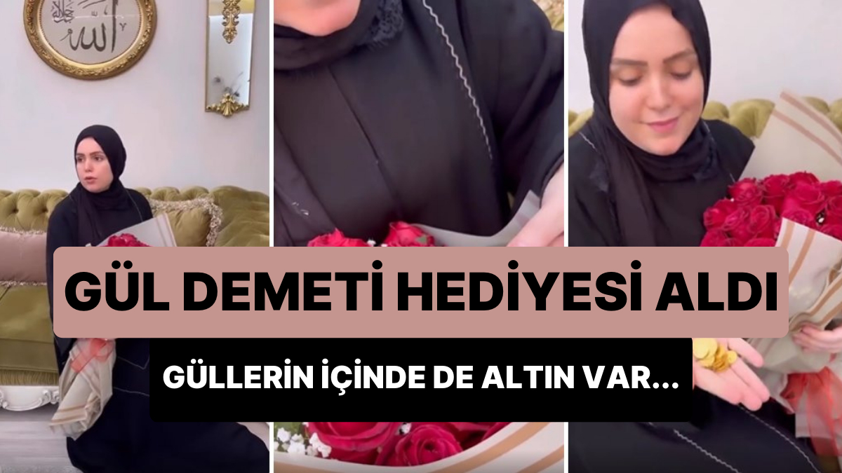 Dilan Polat Görmesin: Kocasından Her Gülün İçinde Altın Olan Gül Demeti ...
