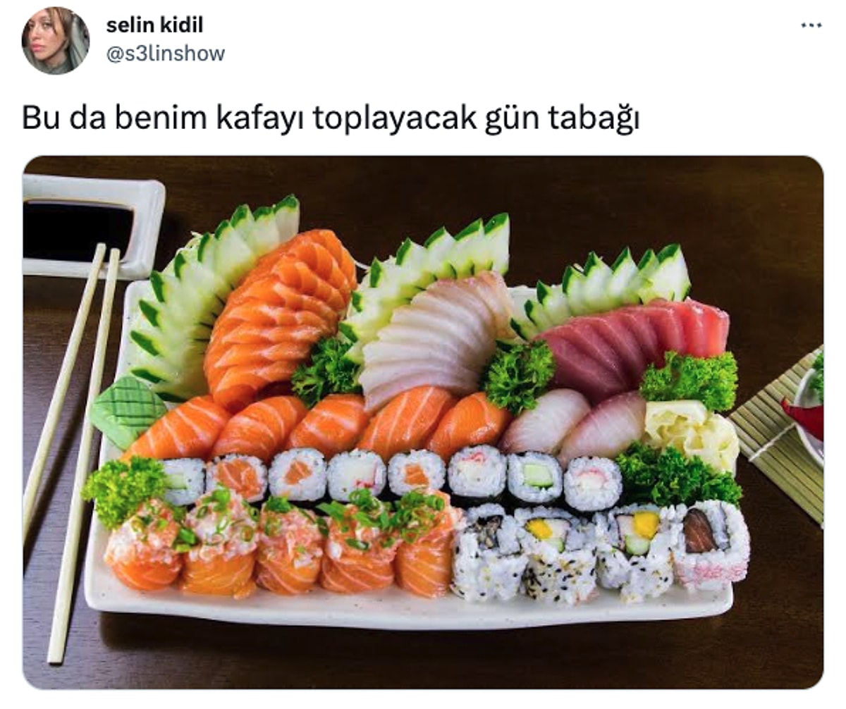 Gün Tabağı Paylaşma Akımıyla Dalga Geçip Yemekleri Mizahına Alet Eden ...