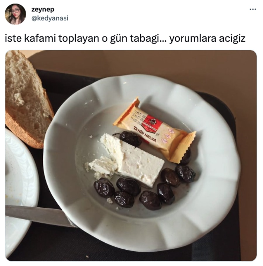Gün Tabağı Paylaşma Akımıyla Dalga Geçip Yemekleri Mizahına Alet Eden ...