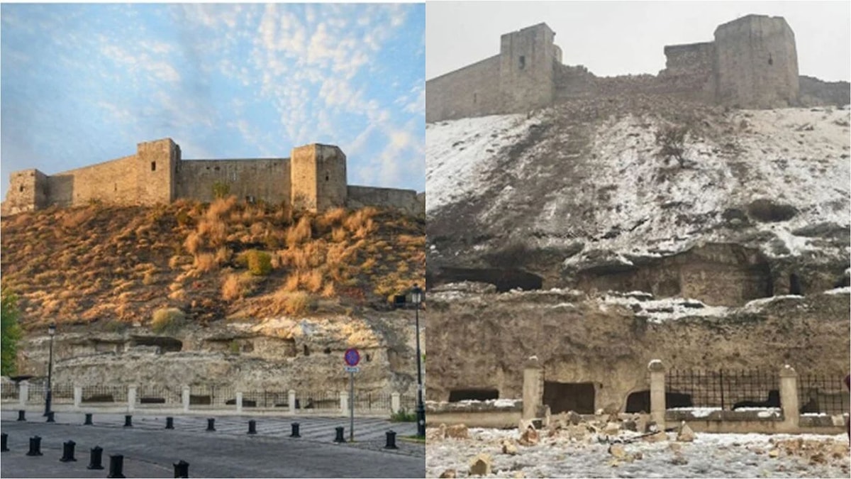 Kahramanmaraş Depreminde Büyük Zarar Gören Gaziantep'in Can Yakan Öncesi ve Sonrası Fotoğrafları ...