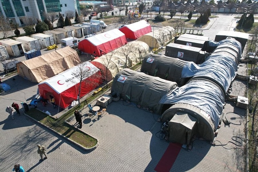 Deprem Bölgesindeki Sahra hastaneleri nerede? - Onedio