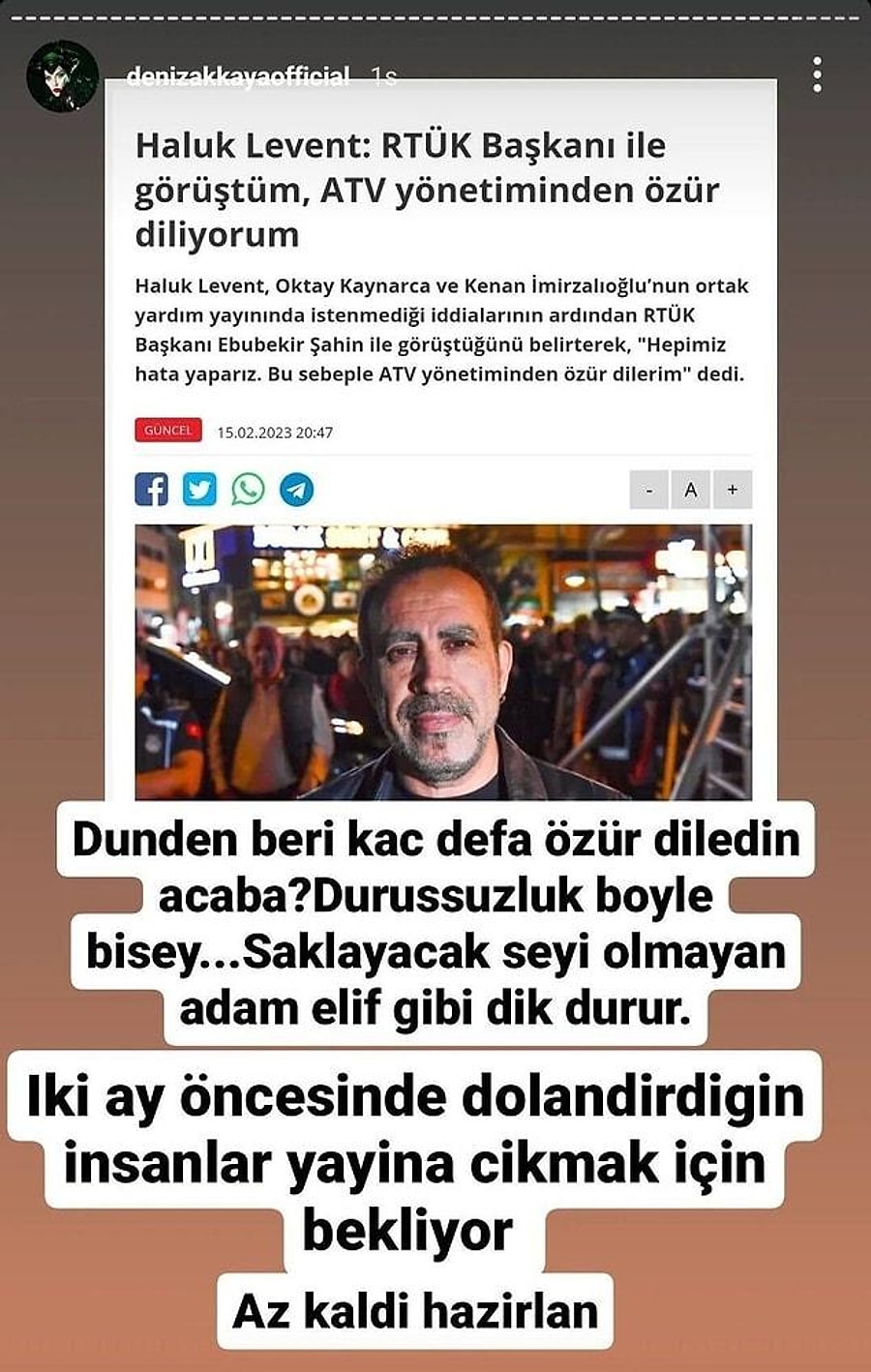 Deniz Akkaya Hesabını Instagram Kapattı - Onedio