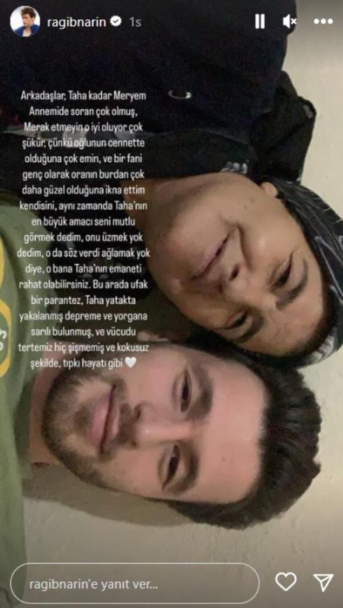 Taha Duymaz'ın Yakın Arkadaşından Paylaşım - Onedio