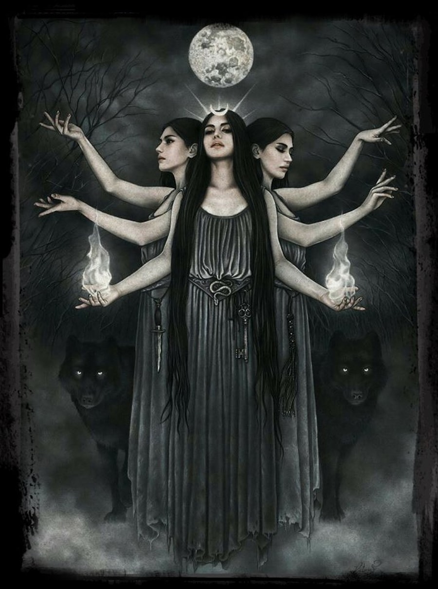 Yunan Mitolojisinde Cadılık, Ay ve Gece Tanrıçası Hekate Kimdir?
