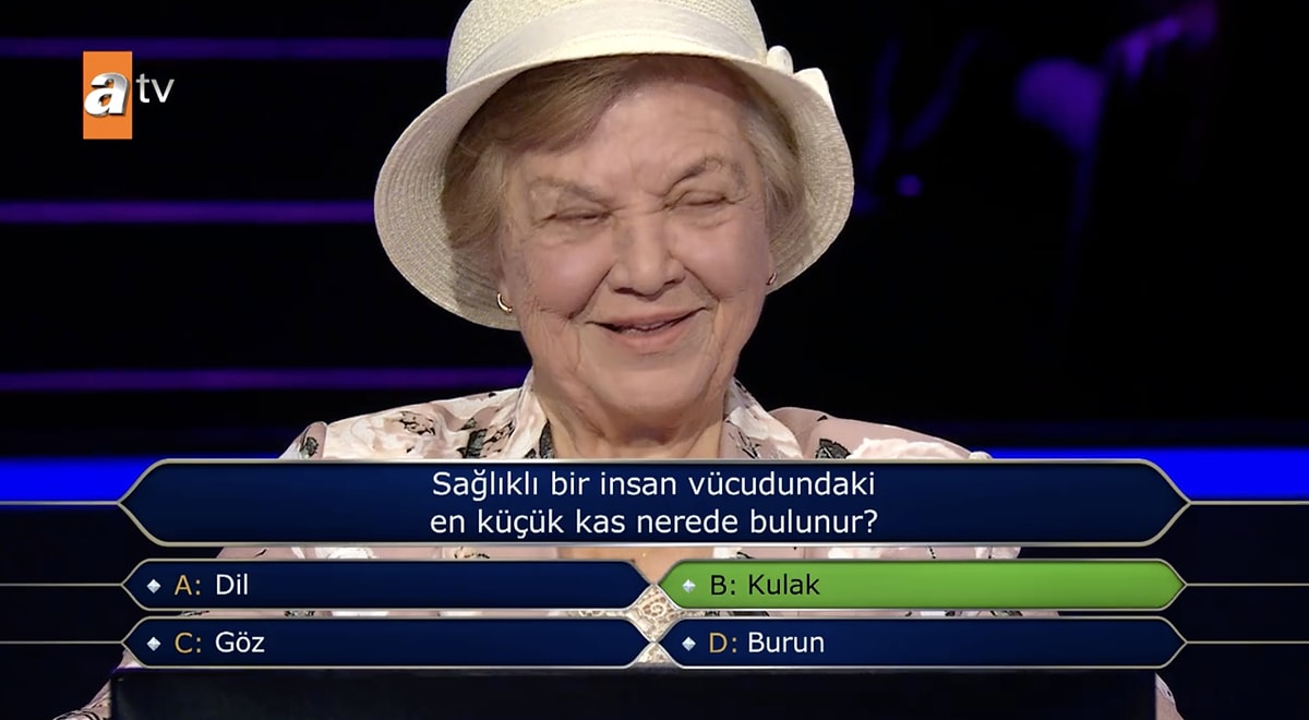 90 Yaşındaki Yarışmacı Kim Milyoner Olmak İster'de - Onedio