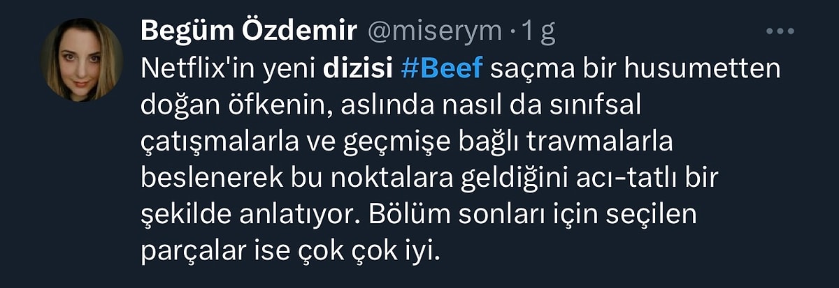 Yeni Dizi 'Beef' Rotten Tomatoes'tan Tam Puan Aldı - Onedio