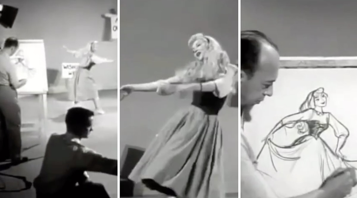 Helene Stanley'nin 1950 Yapımı Uyuyan Güzel Filmi İçin Canlı Modellik ...