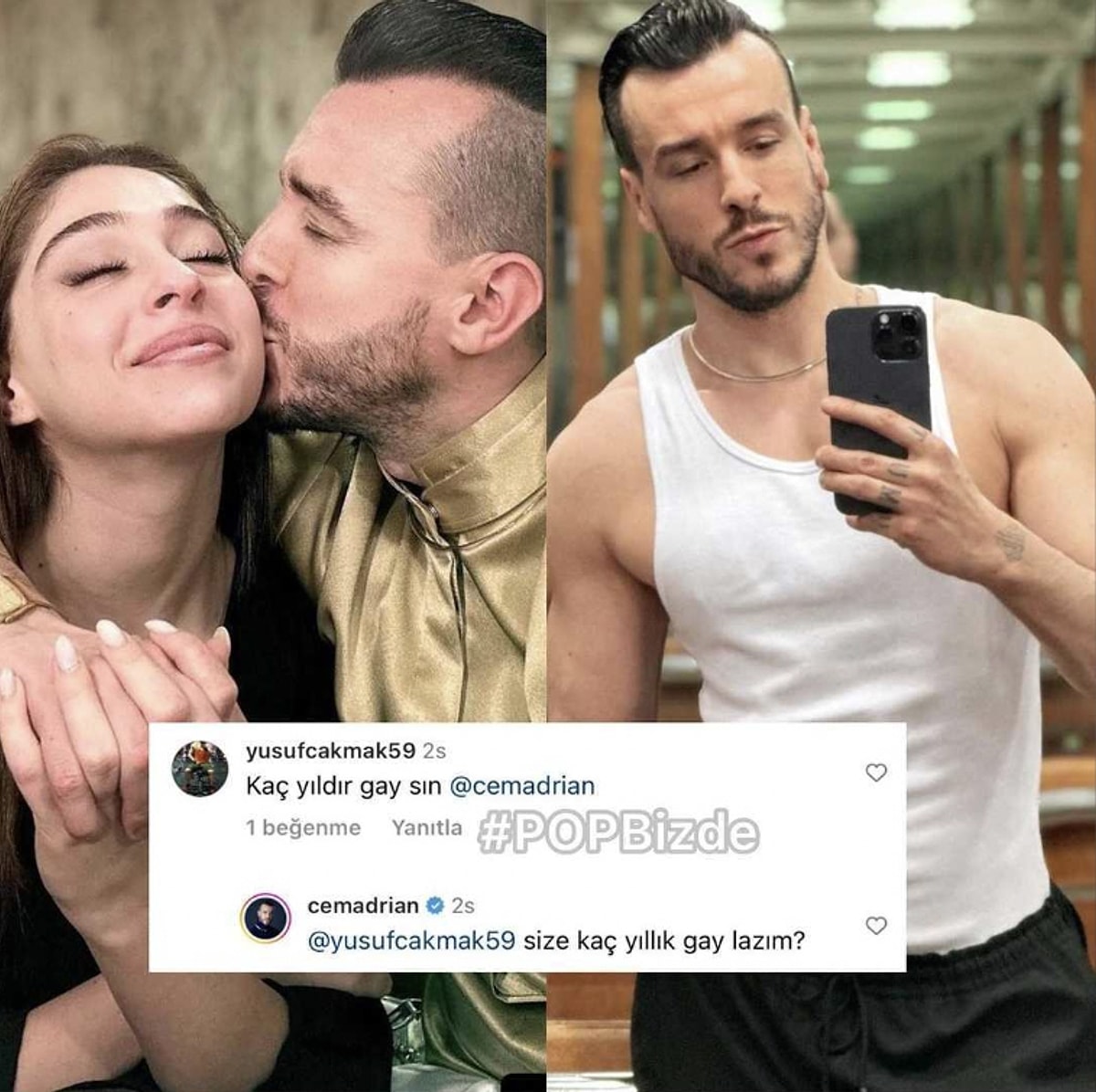 Cem Adrian'a Instagram'da "Kaç Yıllık Gaysin?" Diye Soran Kişi Hiç ...