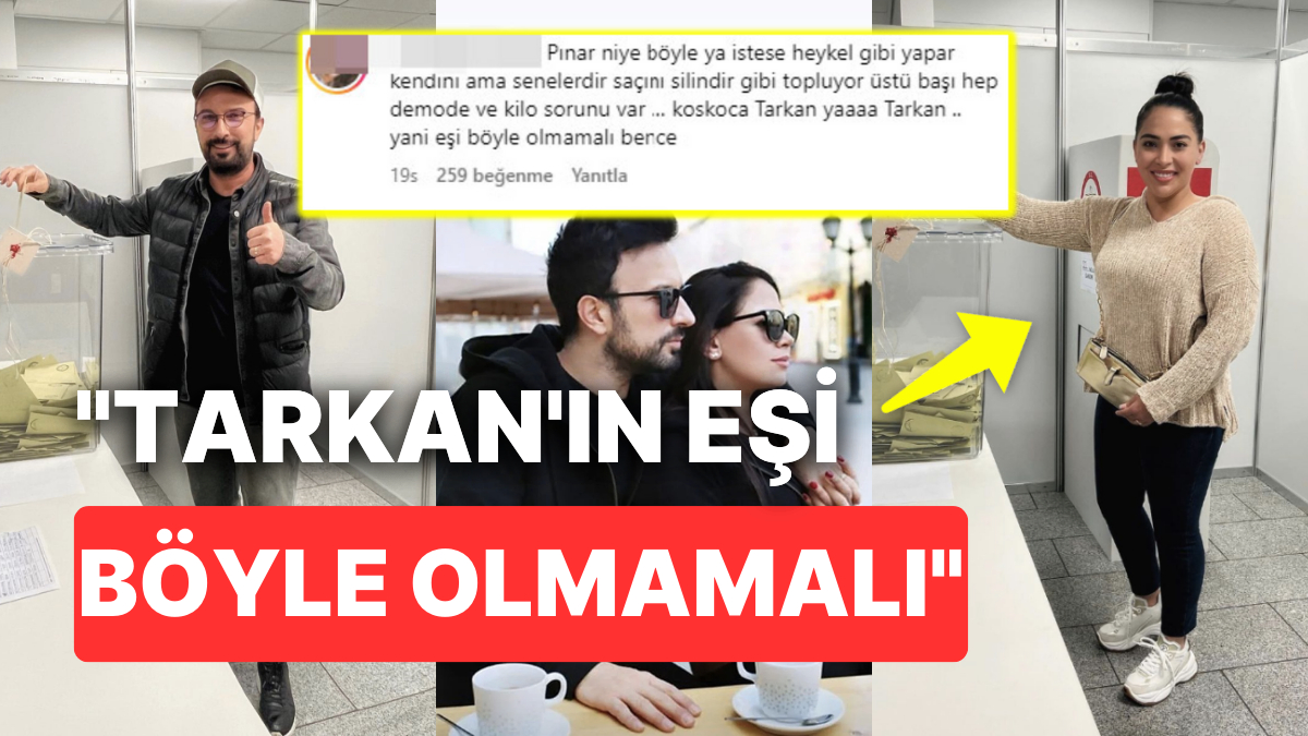 Megastar Tarkan'ın Eşi Pınar Tevetoğlu'nun Oy Verme Kombini Sosyal Medyada Tartışma Yarattı - Onedio
