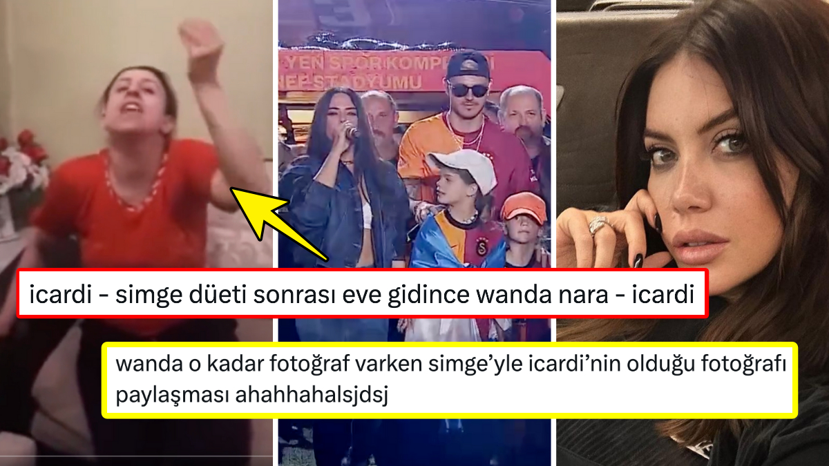 "Icardi'nin Simge Sağın ile Kutlamalara Katılması Wanda Nara'yı ...