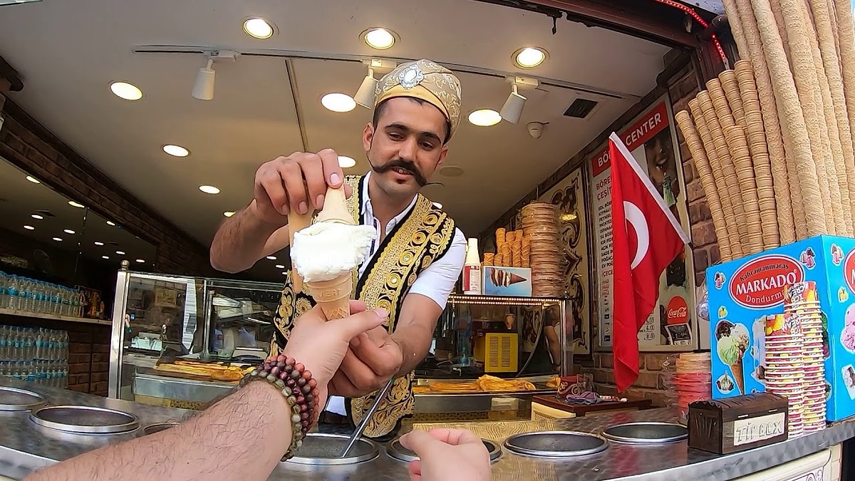 Turkish Ice Cream Men: Masters of Entertainment and Teasing - Onedio
