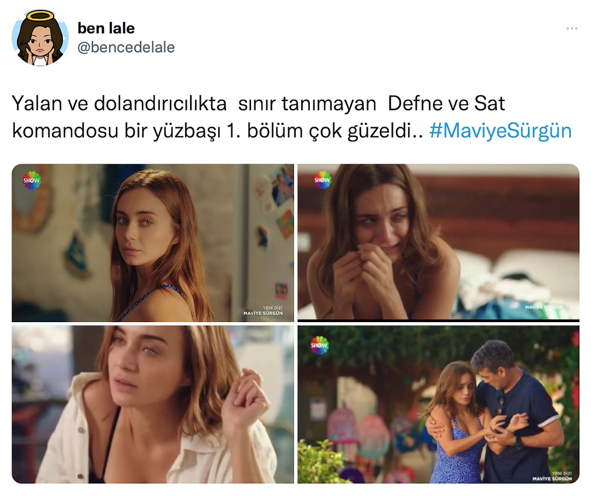 Damla Sönmez ve Caner Cindoruk’un Yer Aldığı Show TV'nin Yeni Yaz Dizisi Maviye Sürgün’e Gelen ...