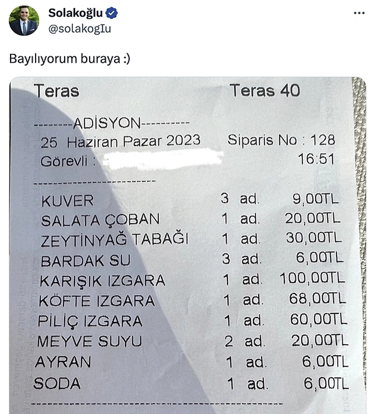 Yaz Sıcaklarında Cep Yakan Adisyonları Görünce 'Bu Hesapları Kim Ödüyor ...