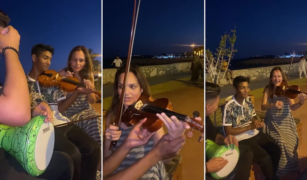Keman Virtüözü Canan Anderson, Sokakta Keman Çalan Çocuğa 'Bana da ...