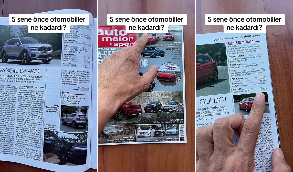 2018'deki Otomobil Fiyatları Sizi Bir Miktar Üzecek: 5 Sene Önce ...