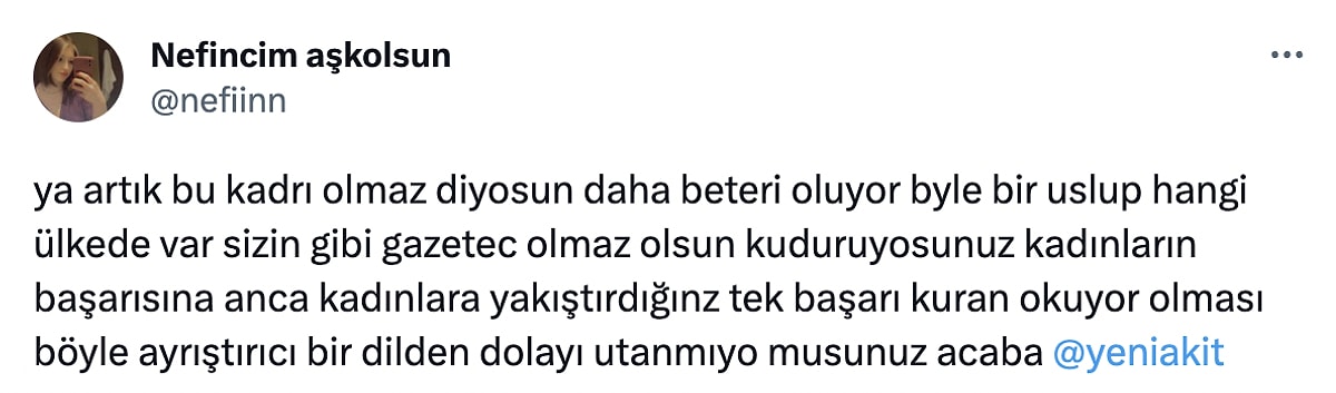 Yeni Akit, Milli Voleybolcu Ebrar Karakurt'u Skandal İfadelerle Hedef ...