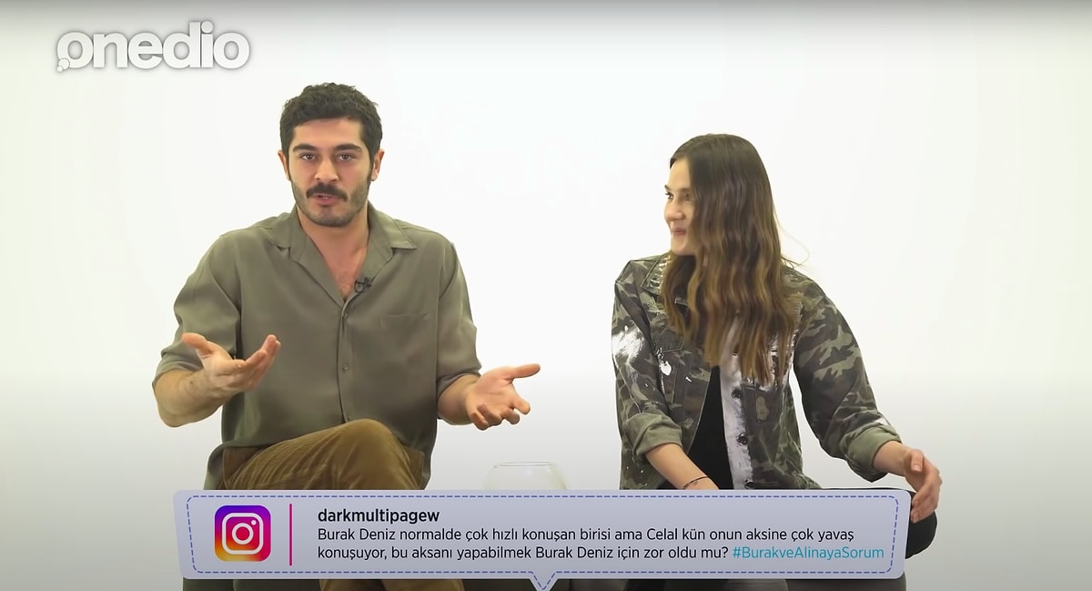 Alina Boz ve Burak Deniz ile Soru Cevap! - Onedio