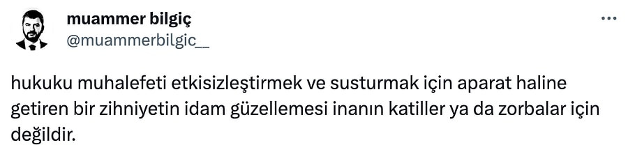 Erdoğan'ın Başdanışmanı Saral'dan "Yaşasın İdam" Paylaşımı - Onedio