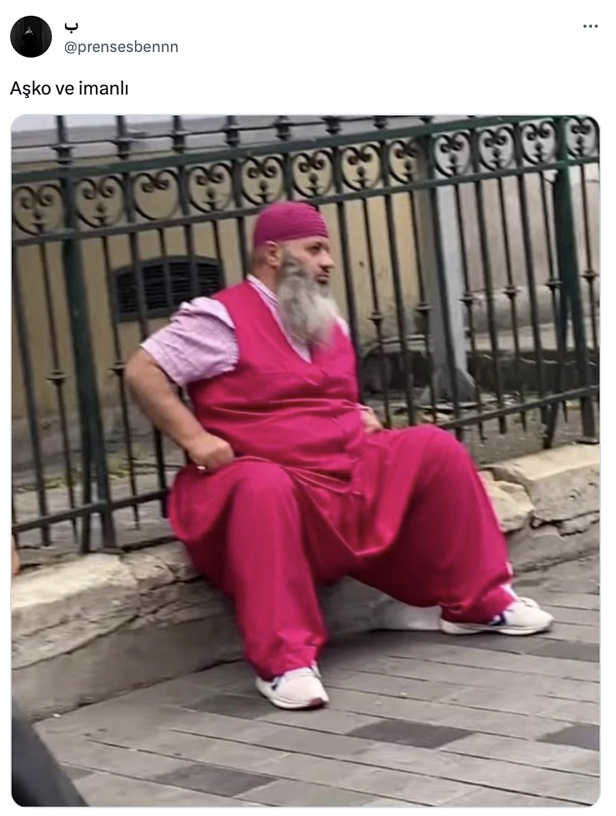 Pembe Kıyafetli Adama Gelen Barbie Yorumları - Onedio