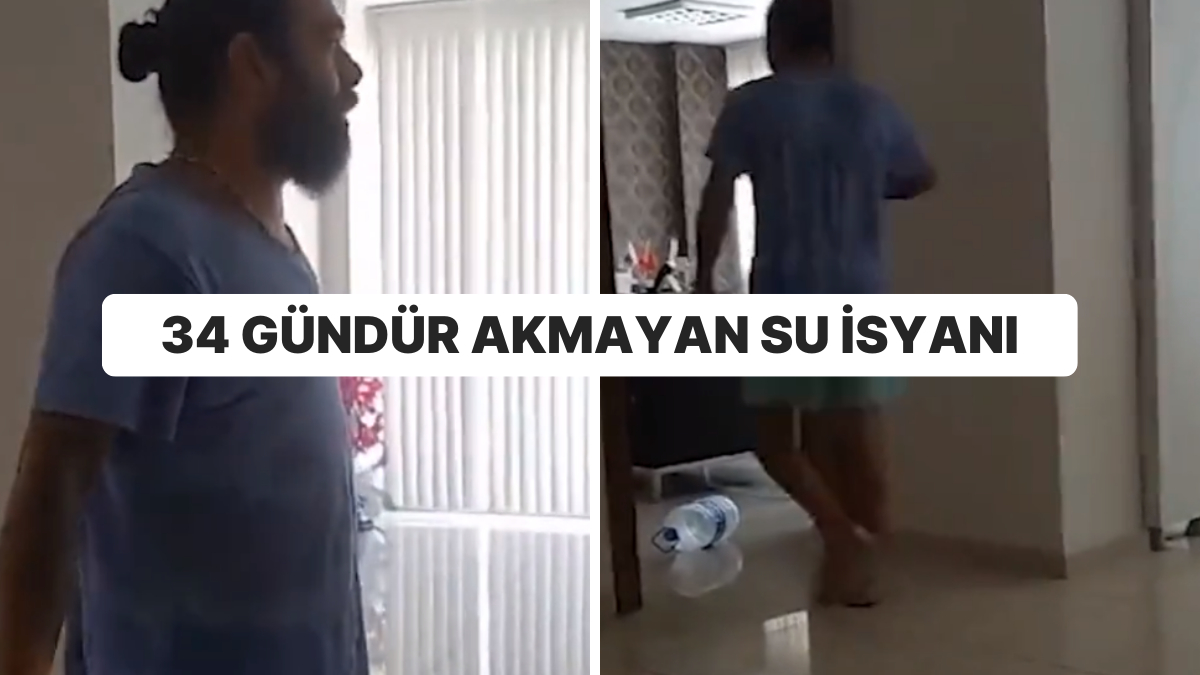 34 Gündür Suyu Akmayan Vatandaş Belediyeyi Bastı: “Denizde Yıkanmaktan Bıktım” - Onedio