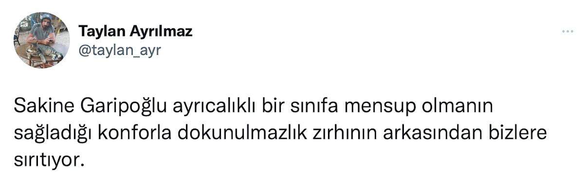 Cem Garipoğlu'nun Kardeşi Sakine Garipoğlu Manidar ve Tüyler Ürpertici ...