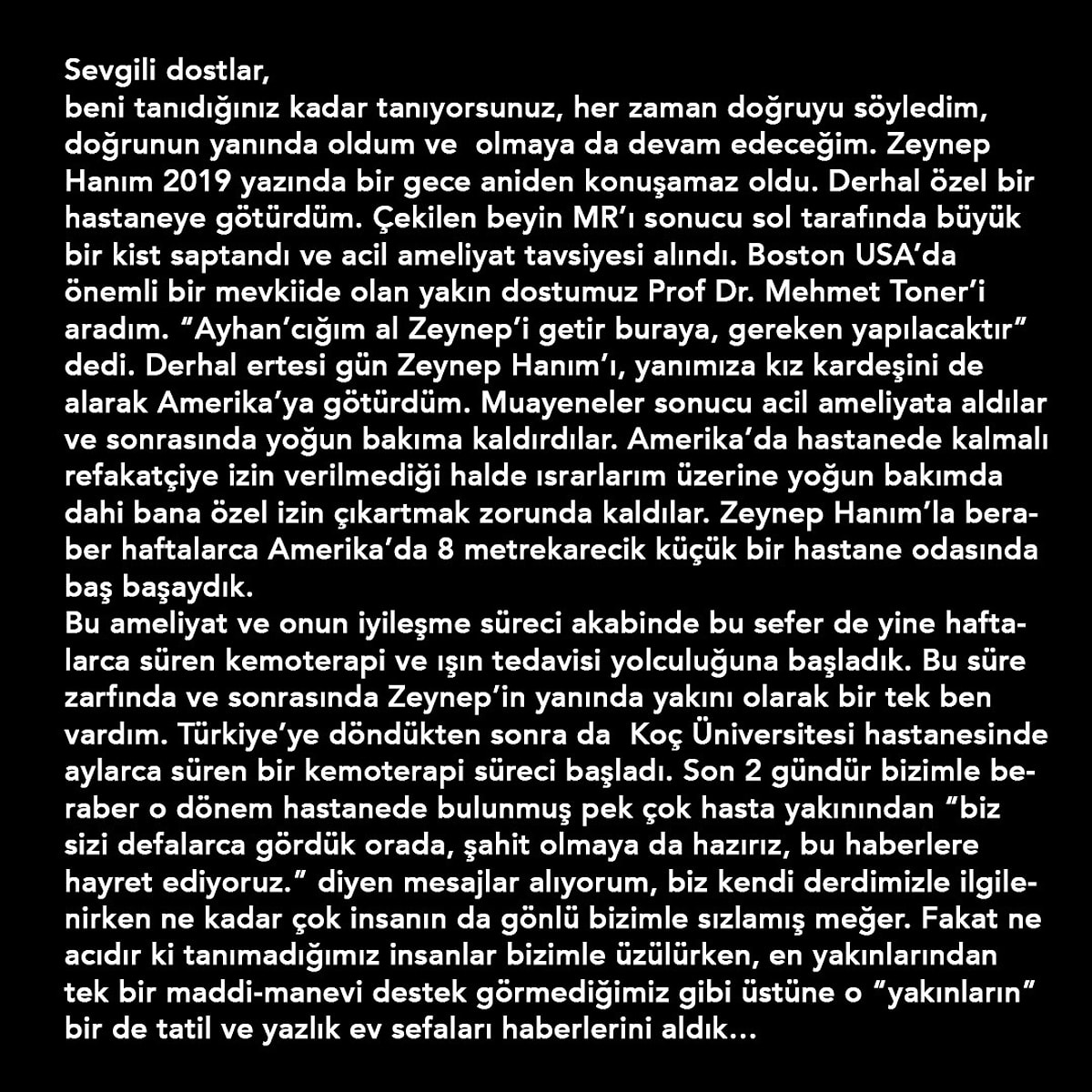 Ayhan Sicimoğlu Hasta Eşini Terk Ettiği İddialarıyla İlgili İlk Kez Çok ...