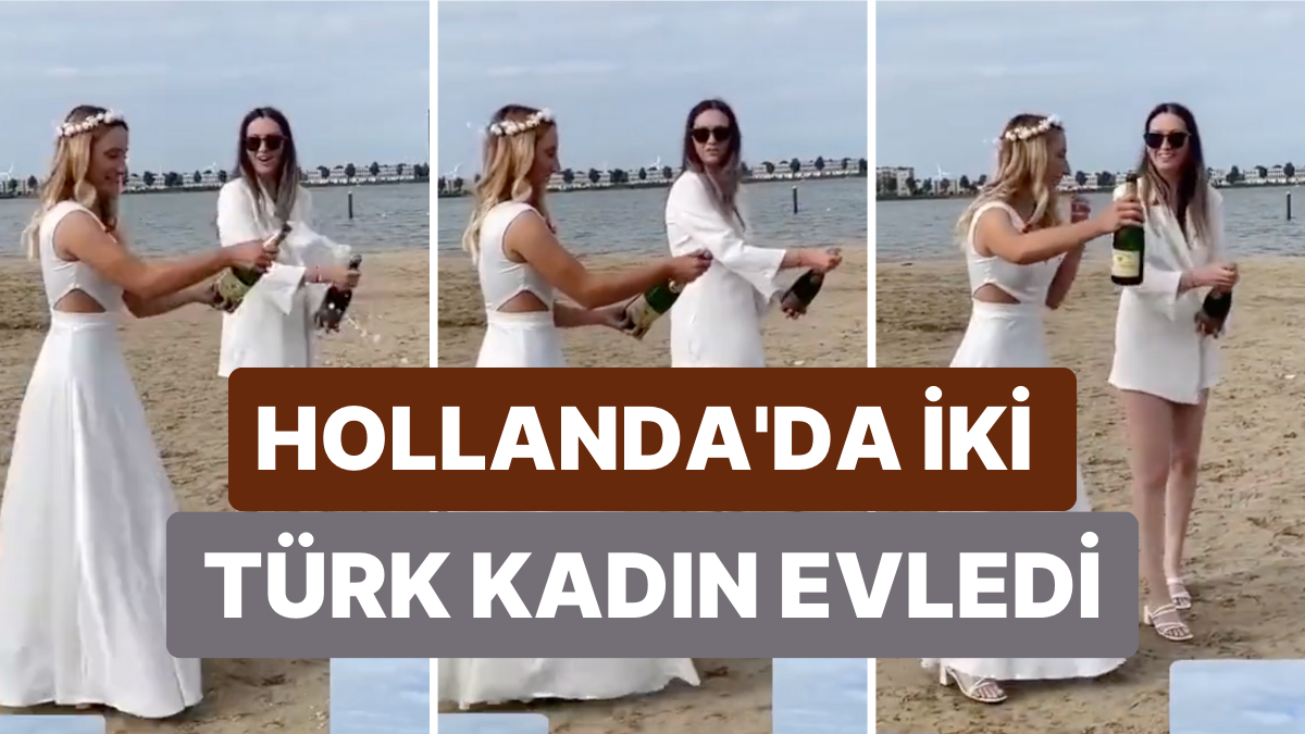 Hollanda'da Yaşayan İki Türk Kadın Sahilde Yaptıkları Sadece Bir ...