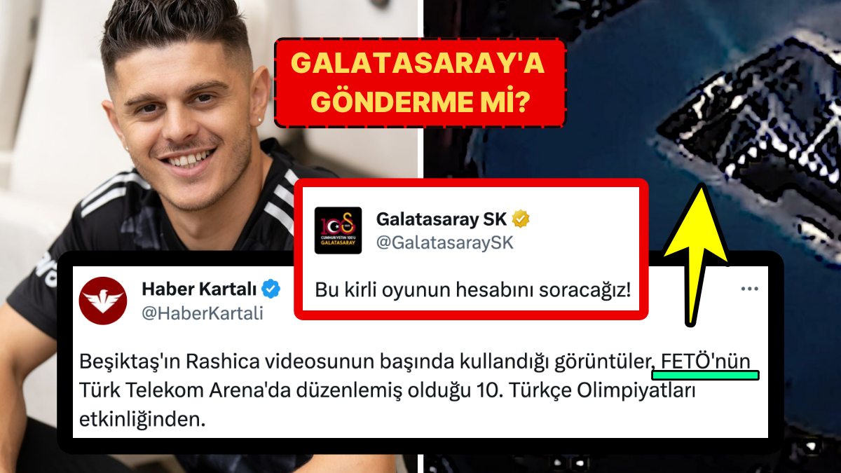 Beşiktaş'ın Rashica Videosunda "Türkçe Olimpiyatları" Görüntüsünün ...