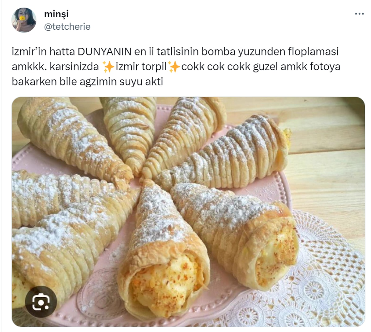 İzmir'in 'Torpil' Adlı Tatlısı, 'İzmirlilerin Patlayıcılarla Ne Alıp Veremediği Var?' Dedirtti ...