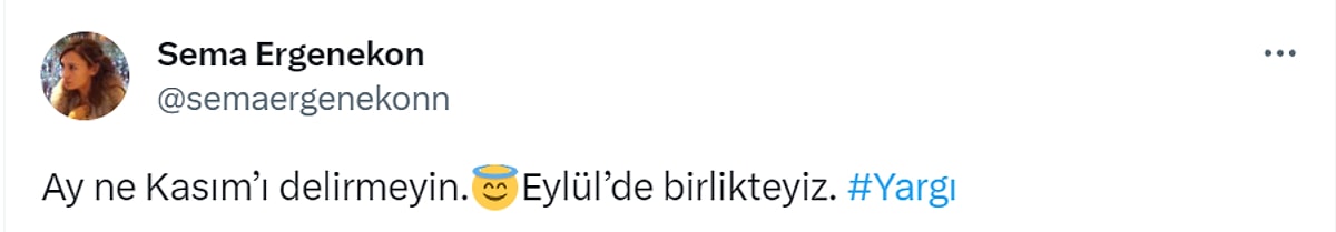 Ilgaz ve Ceylin'e Kavuşuyoruz: Yargı'nın Senaristi Sema Ergenekon Yeni ...