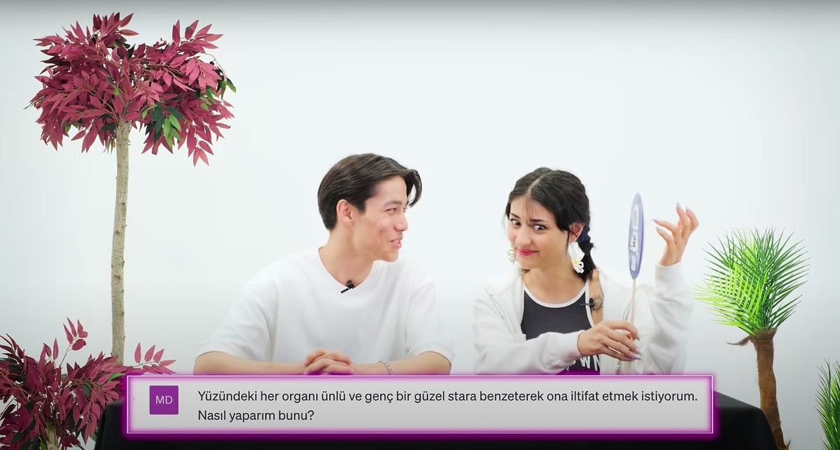 Merbemio ve Asiy! Yapay Zeka VS Koreli Sevgilim! Kim Daha Romantik ...