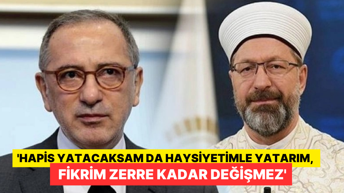 Fatih Altaylı, Hapis İstemi Sonrası İlk Kez Konuştu: 'Haysiyetimle ...