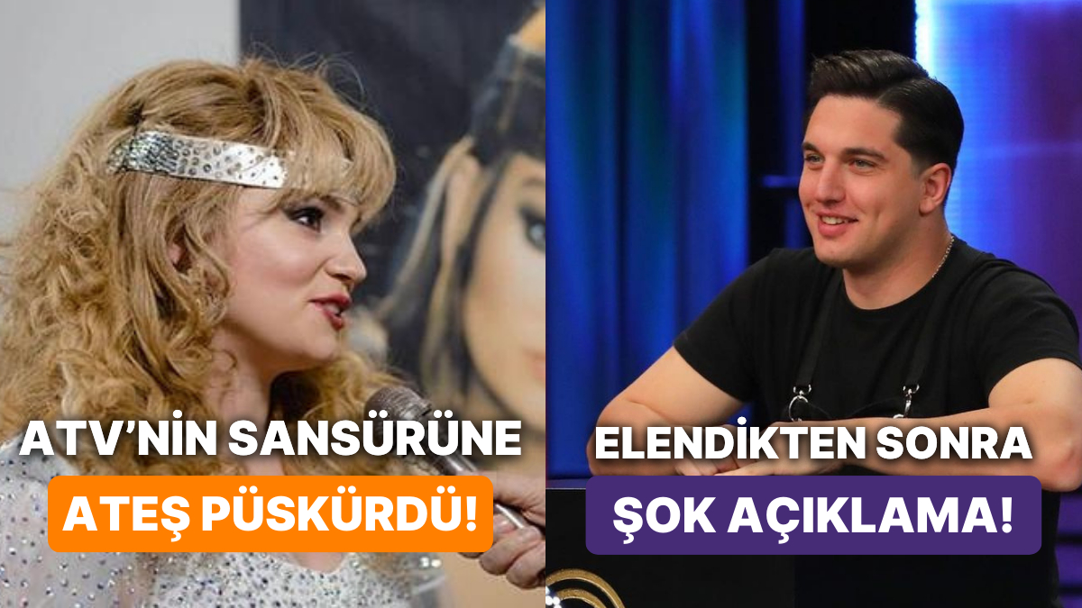 ATV'nin 'Adet' Kelimesini Sansürlemesinden MasterChef Sefa'nın İsyanına ...