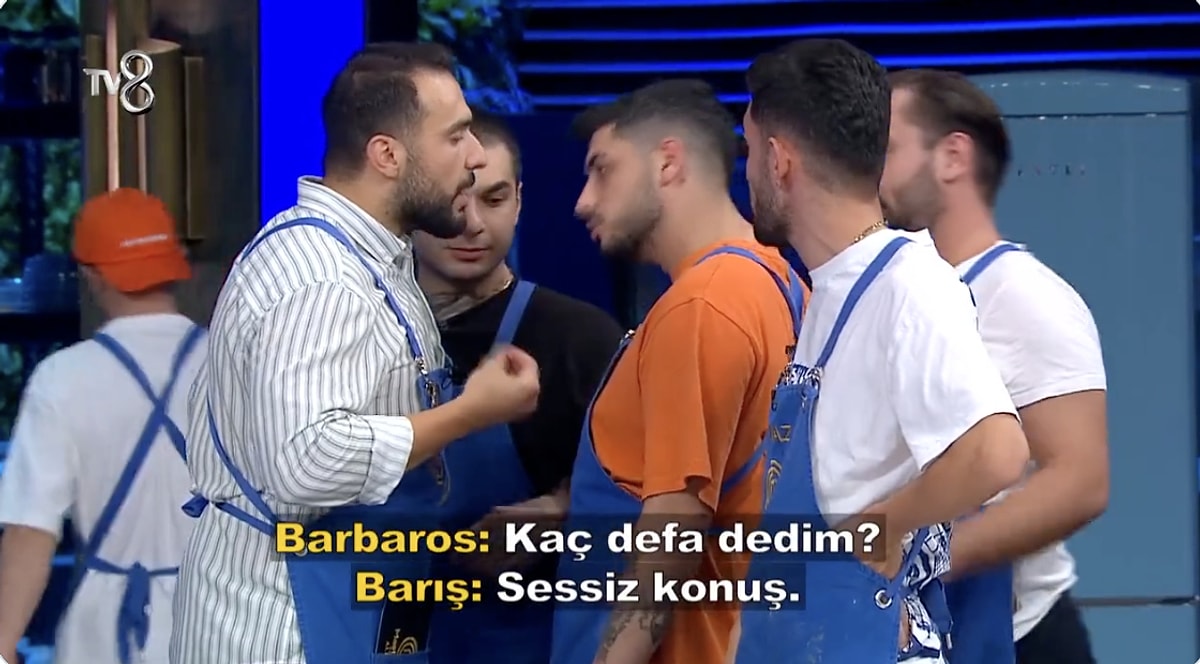 MasterChef Barbaros ve Barış Arasında Tartışma - Onedio