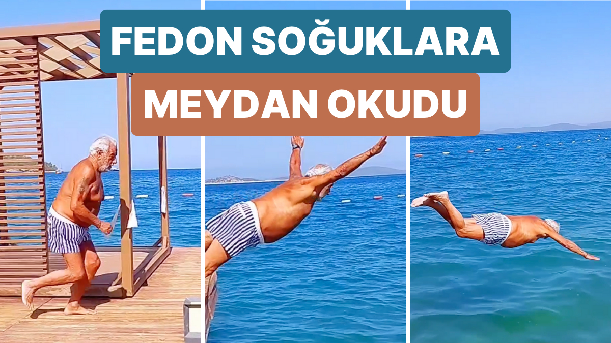 Fedon Ani Bastıran Soğuklara Meydan Okudu: "Ben Yaz Bitti Demeden Bitmez" - Onedio