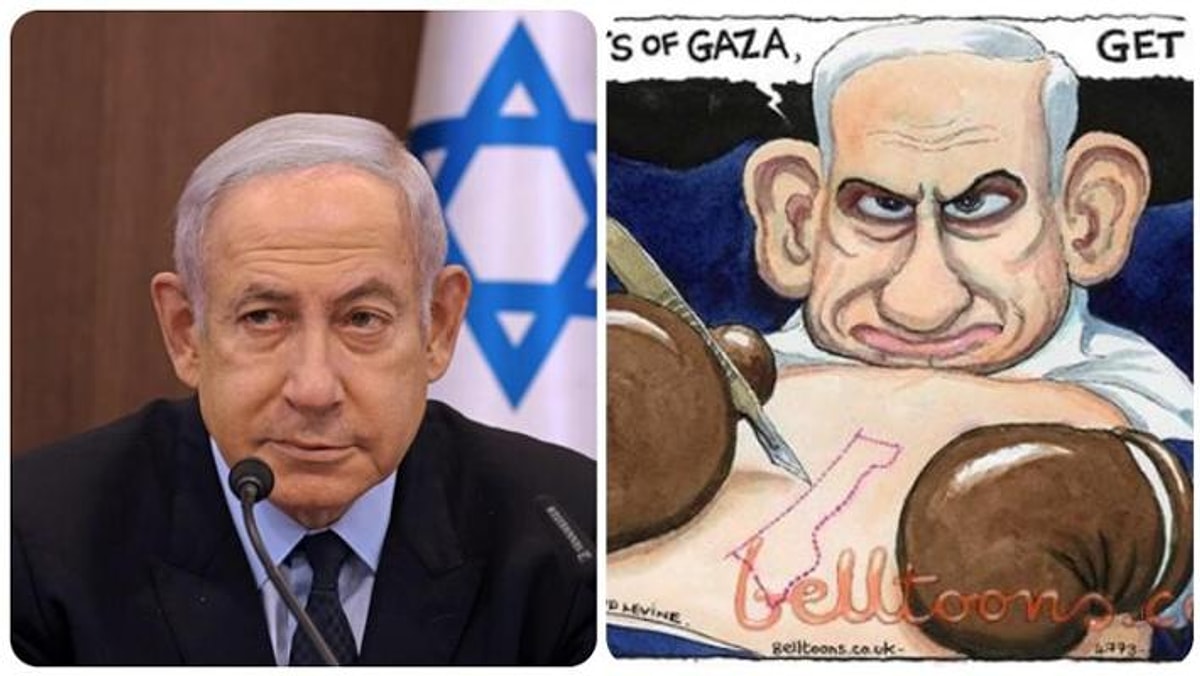 The Guardian, Netanyahu Karikatürü Yüzünden 42 Yıllık Çizerini İşten ...