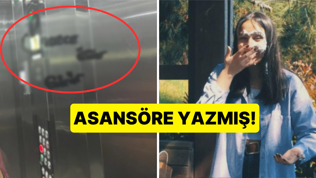 KYK Asansöründe Hayatını Kaybeden Zeren Ertaş'ın Instagram Paylaşımında Asansöre Yazdığı Yazı ...