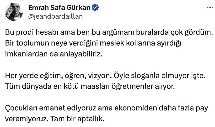 Tarihçi Emrah Safa Gürkan Çalışma Saatleri Üzerinden Öğretmenleri ...