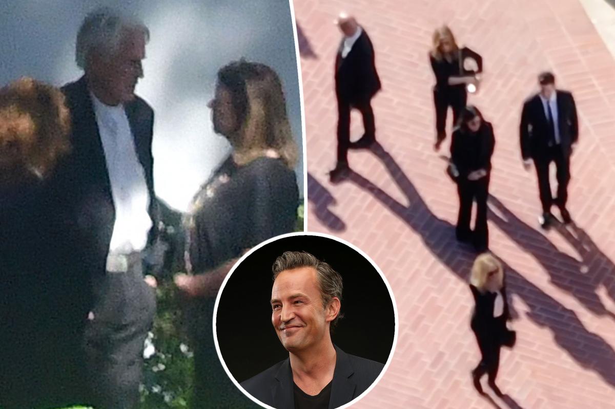Matthew Perry's Funeral: A Fond Farewell to the Legend - Onedio