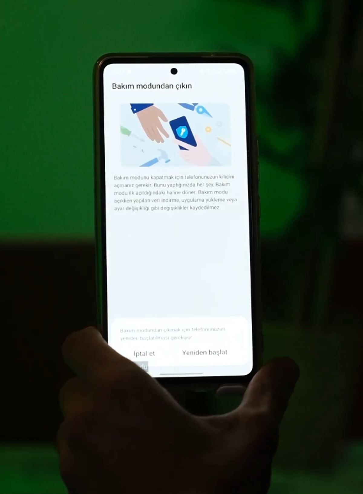 Akıllı telefon bakım modu - Onedio