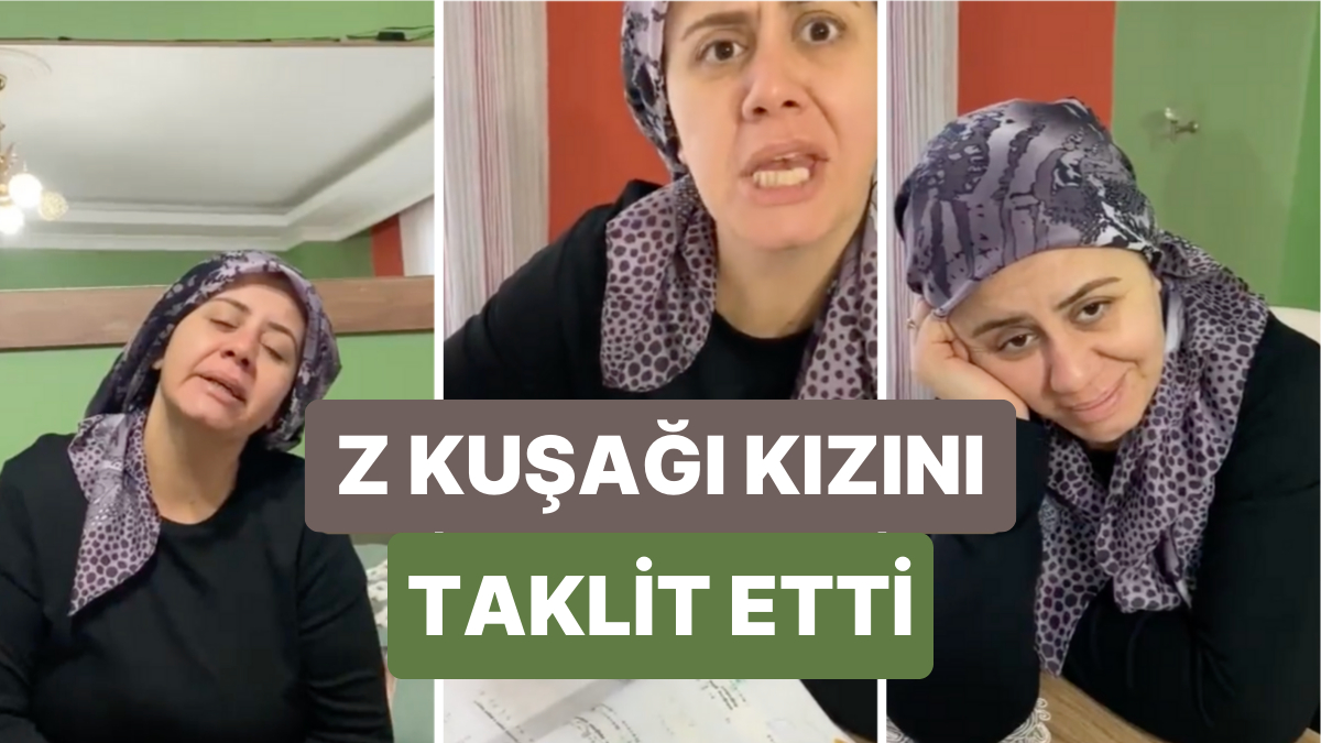 Bir Anne Z Kuşağı Kızının Bir Gününü Taklit Etti: "Bıktım Bu Hayattan ...