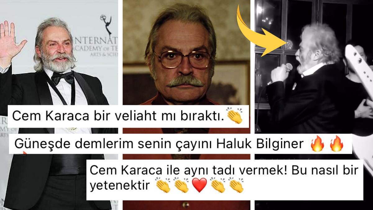 Emmy Ödüllü Oyuncu Haluk Bilginer, Seslendirdiği Cem Karaca Şarkısıyla ...