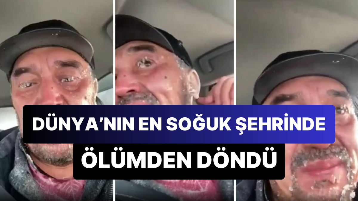 -70 Dereceleri Gören Dünya'nın En Soğuk Şehri Yakutsk'de Bir Adamın ...