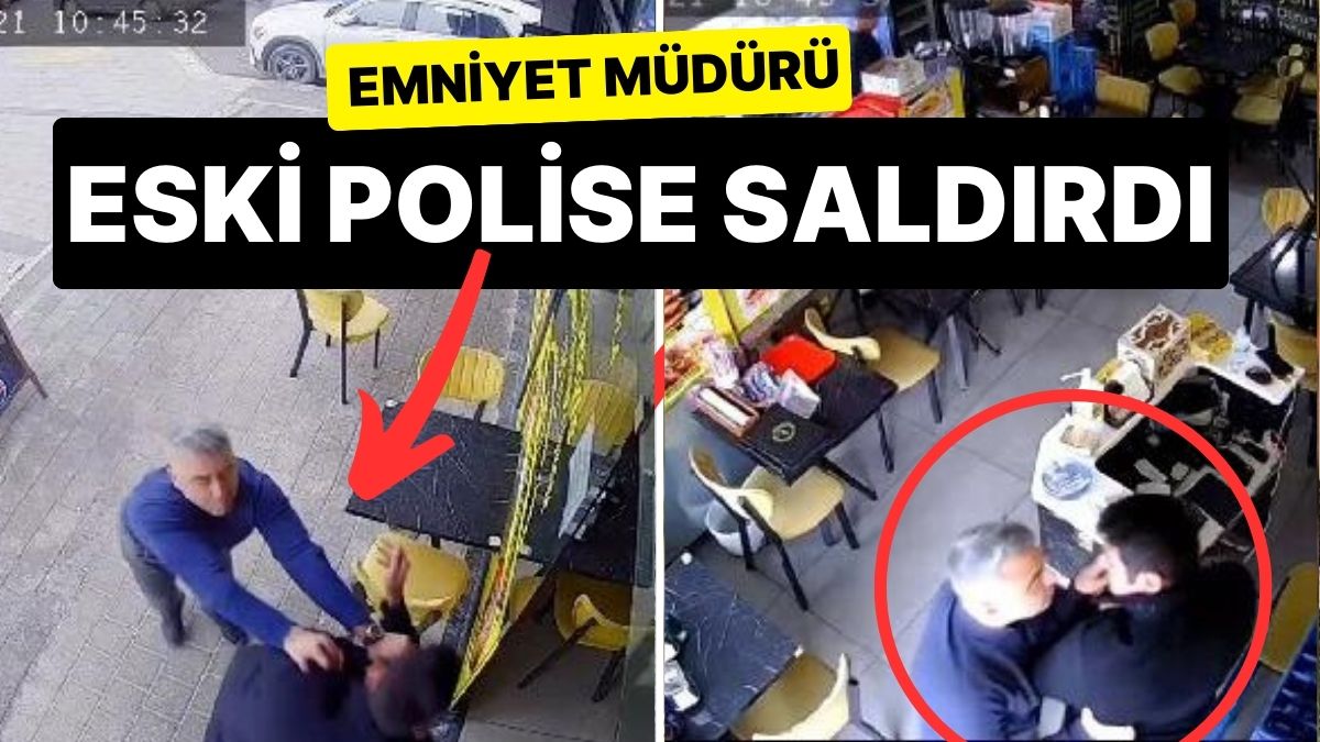 Avcılar Emniyet Müdürü Murat Özburun, Eski Polis Abidin Beytullah Öztürk'ü İş Yerinde Darbetti ...