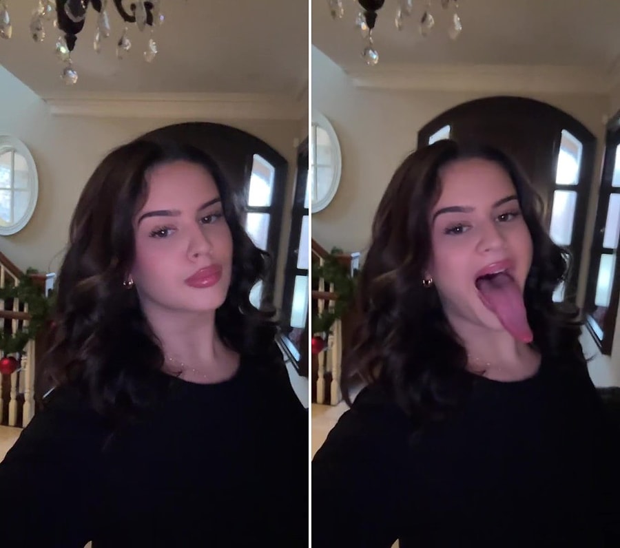 Dilini Gözüne Değdirebiliyor: Devasa Dili ile Venom'a Benzetilen ...