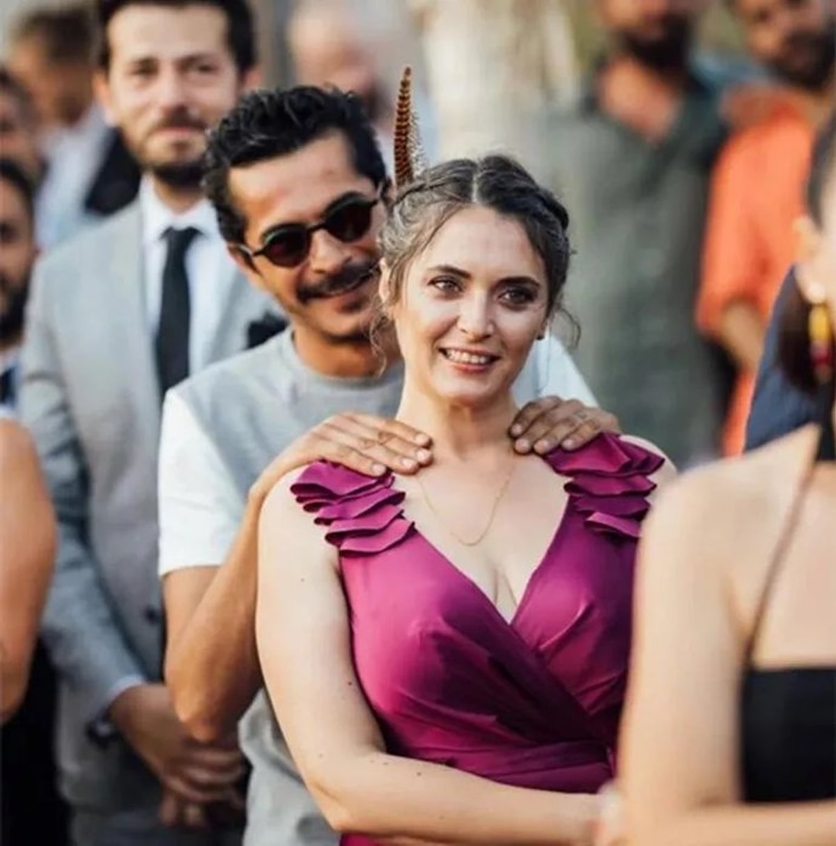 İhanet Yüzünden Boşandıkları Öne Sürülen İsmail Hacıoğlu ve Duygu Kaya Kumarki Dudak Dudağa Poz ...